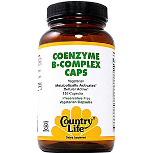 Country Life Coenzyme B-Complex 120 Capsules - 60 Servings
