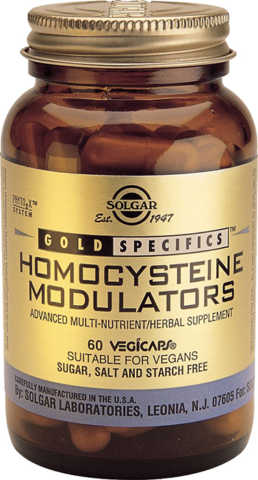 Solgar Homocysteine Modulators 60 Vegetable Capsules - 30 Servings
